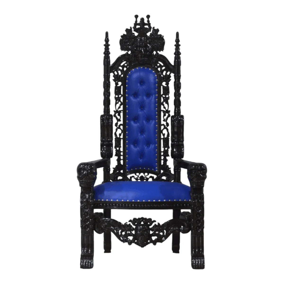 Midnight Sovereign Throne (Sapphire Edition) - Indonesia Furniture