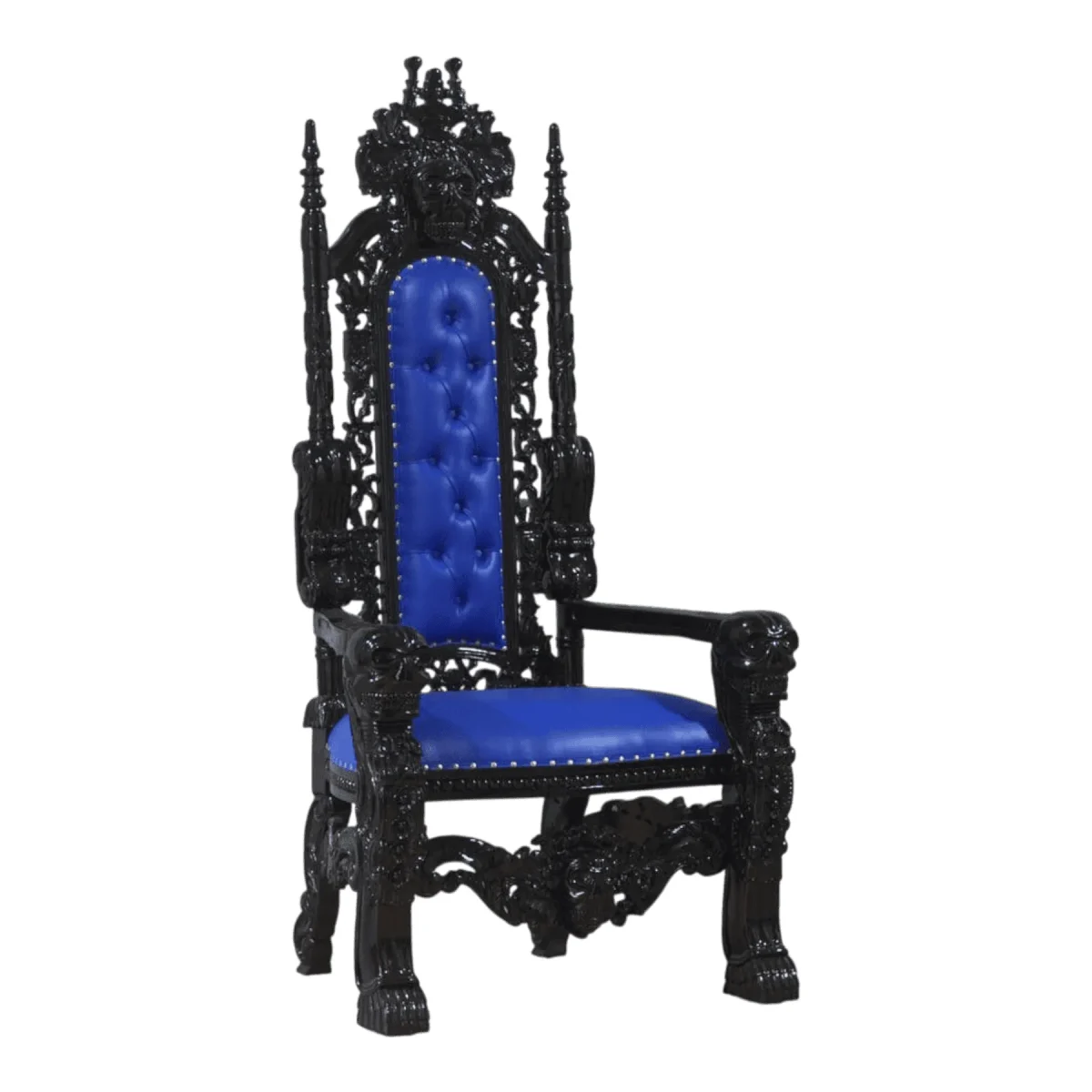 Midnight Sovereign Throne (Sapphire Edition) - Indonesia Furniture